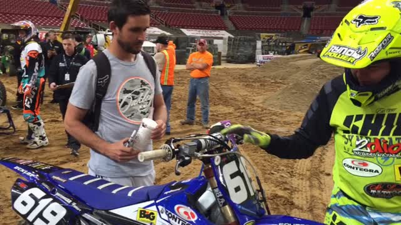 Belleville’s Mark Weishaar gets ‘lucky’ breaks racing motorcycle ...