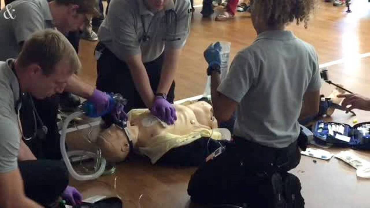 EMS training: Wake County, NC, high school | Raleigh News & Observer