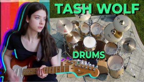 Bluesin' around Tash Wolf With Drums - PixelPointTV