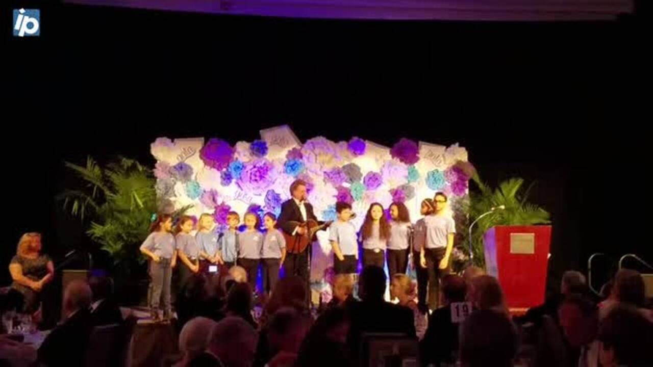 Local singer Gregg Russell and the Boys & Girls Club put on touching ...