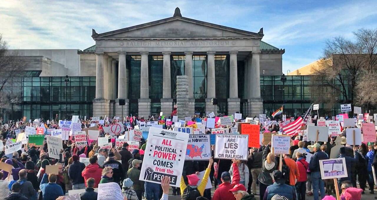 Raw Video: Thousands gather at HKonJ march in Raleigh | Charlotte Observer