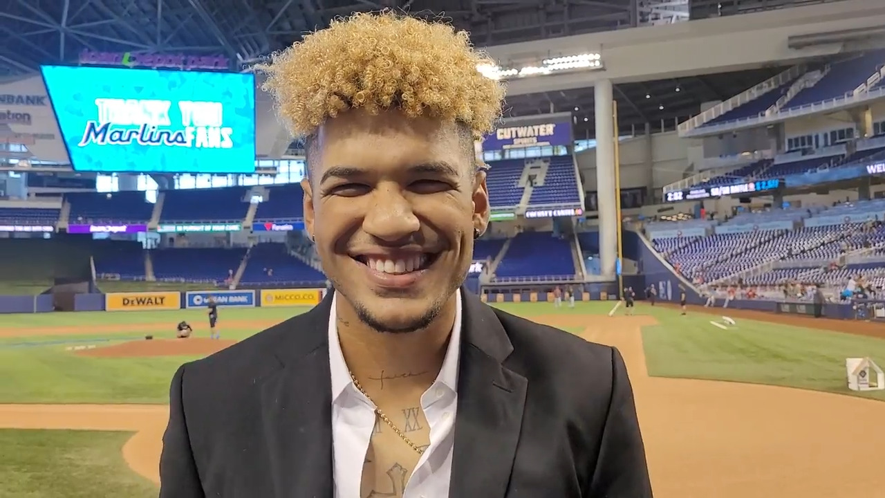 Victor Mesa Jr. se ilusiona con jugar en el parque de los Marlins | El ...