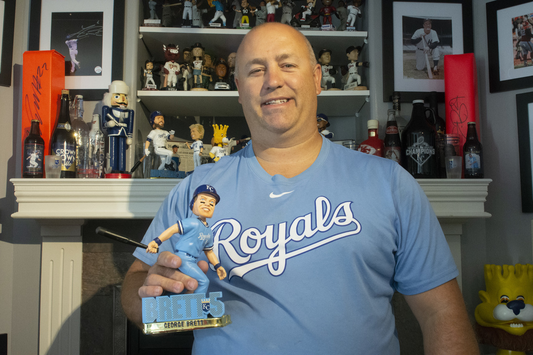Royals bobbleheads collector has every one the team offered | Kansas ...