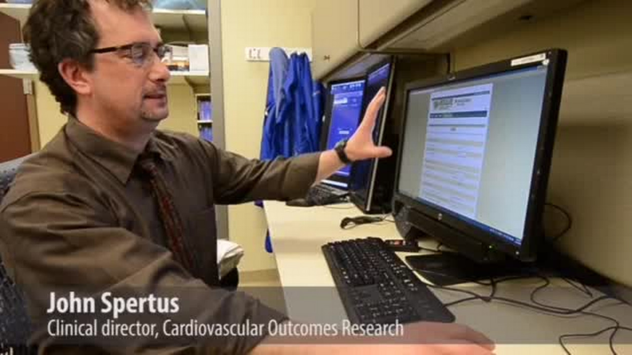 St. Luke's John Spertus demonstrates the RESOLVE stroke tool | The ...