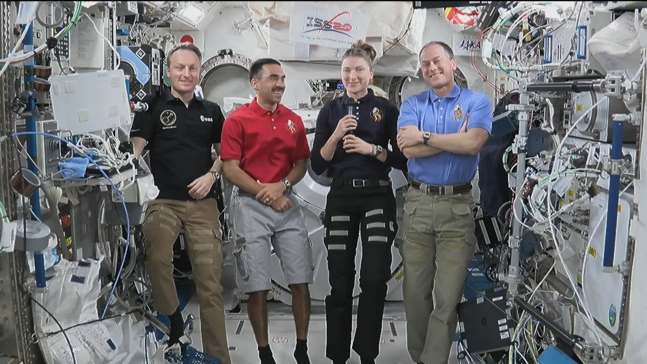 Video: Astronaut Kayla Barron speaks from space | Tri-City Herald