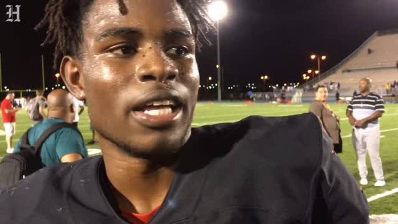 Booker T. DB Dedrick Mackey talks about his game-winning INT | Miami Herald