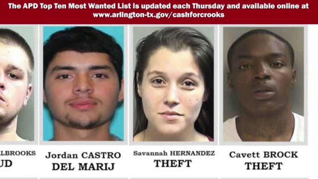 Arlington Police's 10 Most Wanted Criminals, September 14 | Belleville News-Democrat