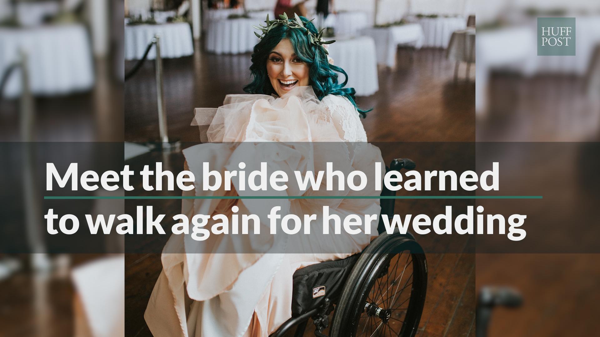 Paralysed Bride Learns To Walk Again For Wedding After Tragic Accident ...