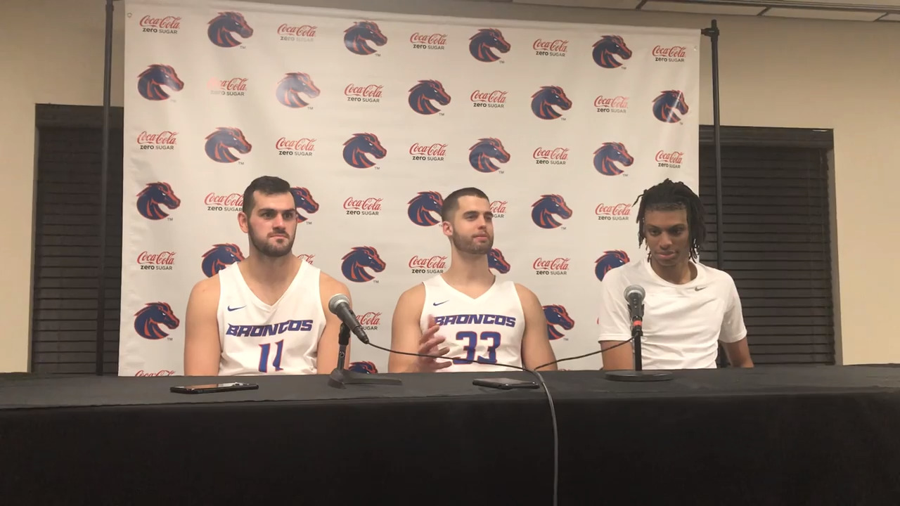 Boise State's Zach Haney, David Wacker discuss win over Air Force ...