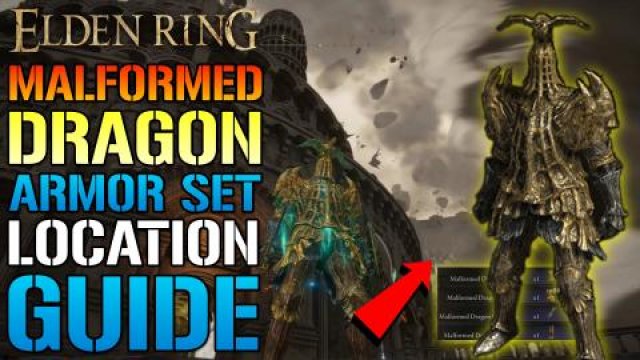 Elden Ring: AMAZING "Malformed Dragon" ARMOR SET! How To Get It TODAY ...
