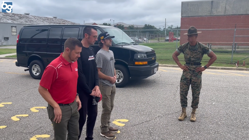 2 NASCAR drivers and exec of Darlington arrive for basic training | Hilton Head Island Packet