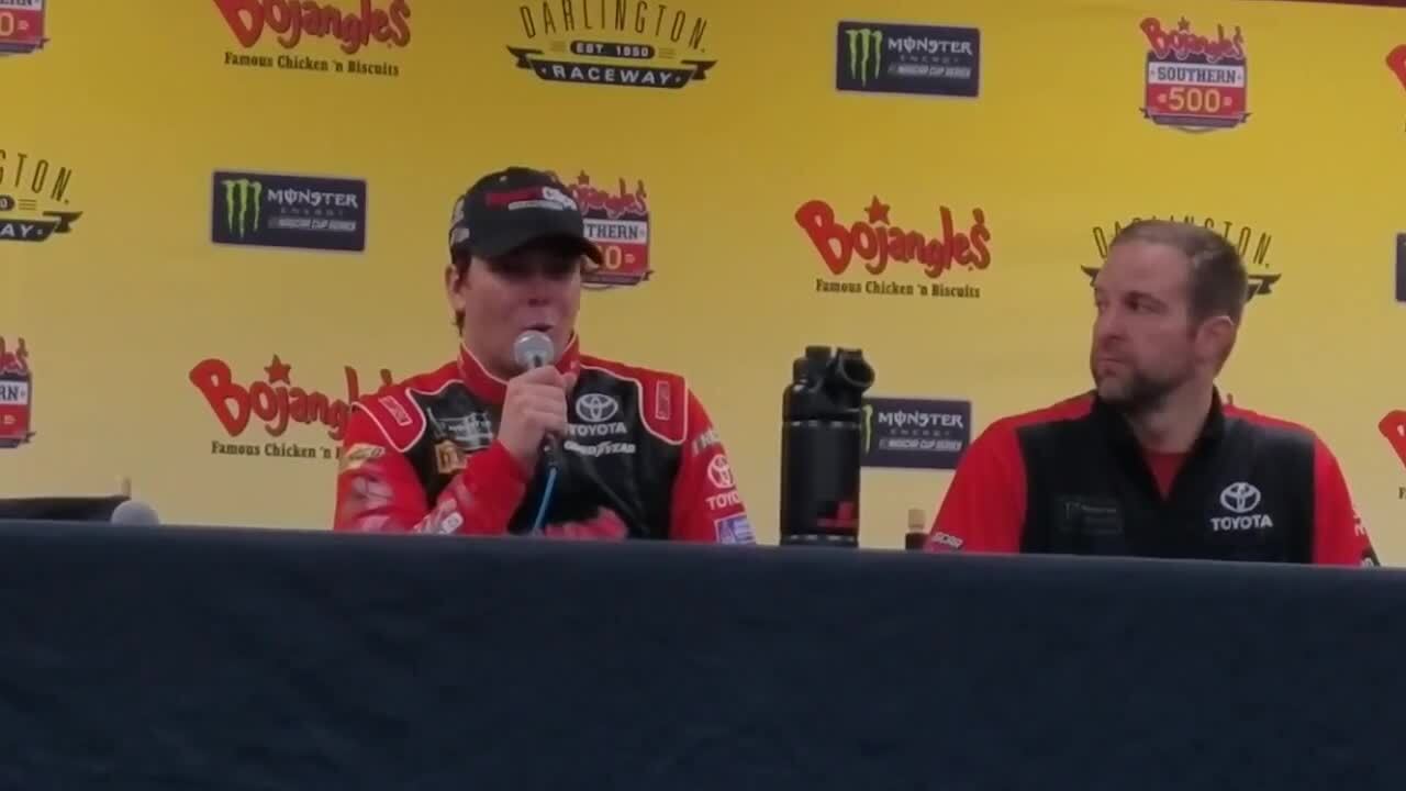 Erik Jones recaps Southern 500 win at Darlington Raceway | Charlotte ...
