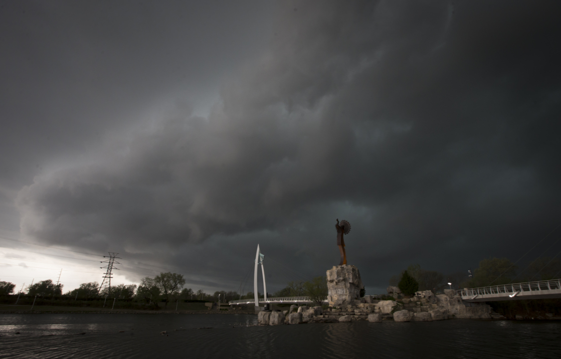 Tornado touches down in Kansas City area; Wichita escapes worst storms ...