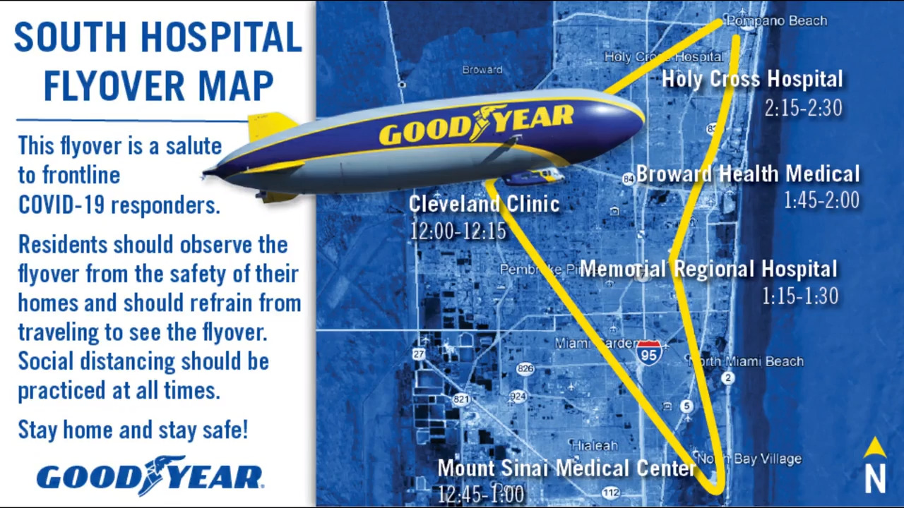 Goodyear Blimp to fly over South Florida | Miami Herald