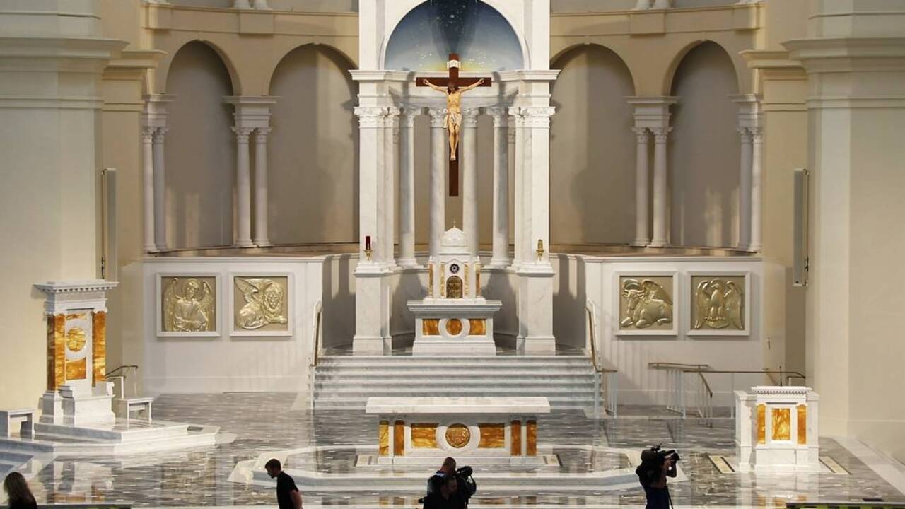See inside the Diocese of Raleigh's new Holy Name of Jesus Cathedral ...