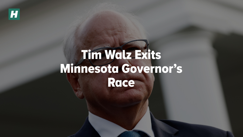 Tim Walz Drops Out Of Minnesota Governor’s Race | HuffPost Latest News
