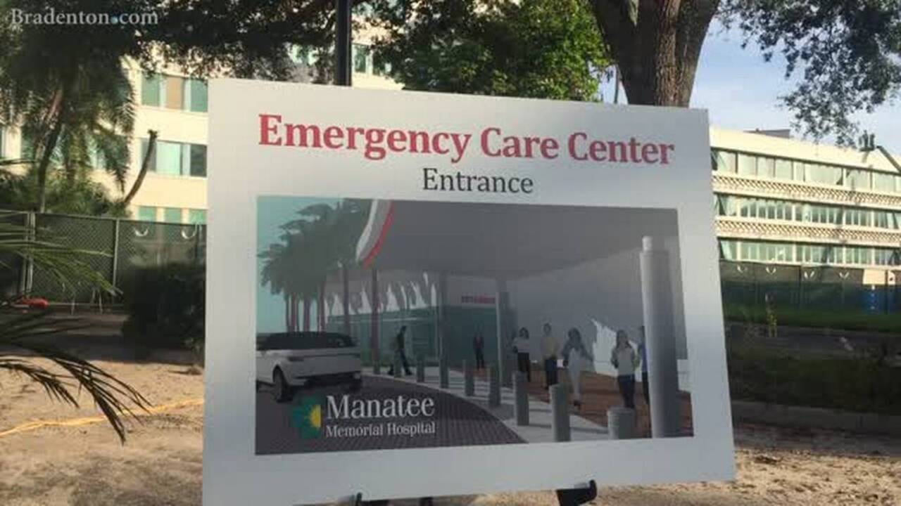 Manatee Memorial Hospital breaks ground on Emergency Care Center ...