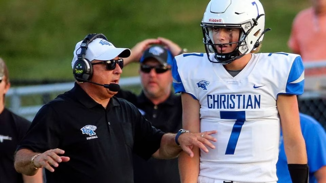 Cutter Boley touchdown passes for Lexington Christian Academy football ...