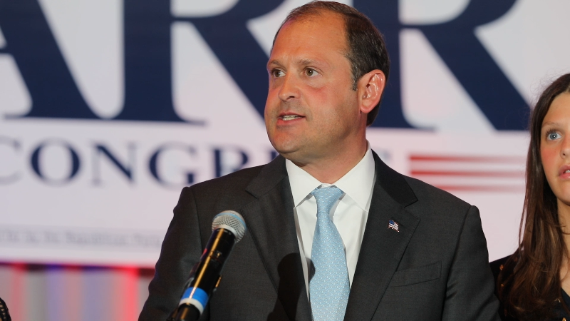 Lexington Republican Congressman Andy Barr acceptance speech ...