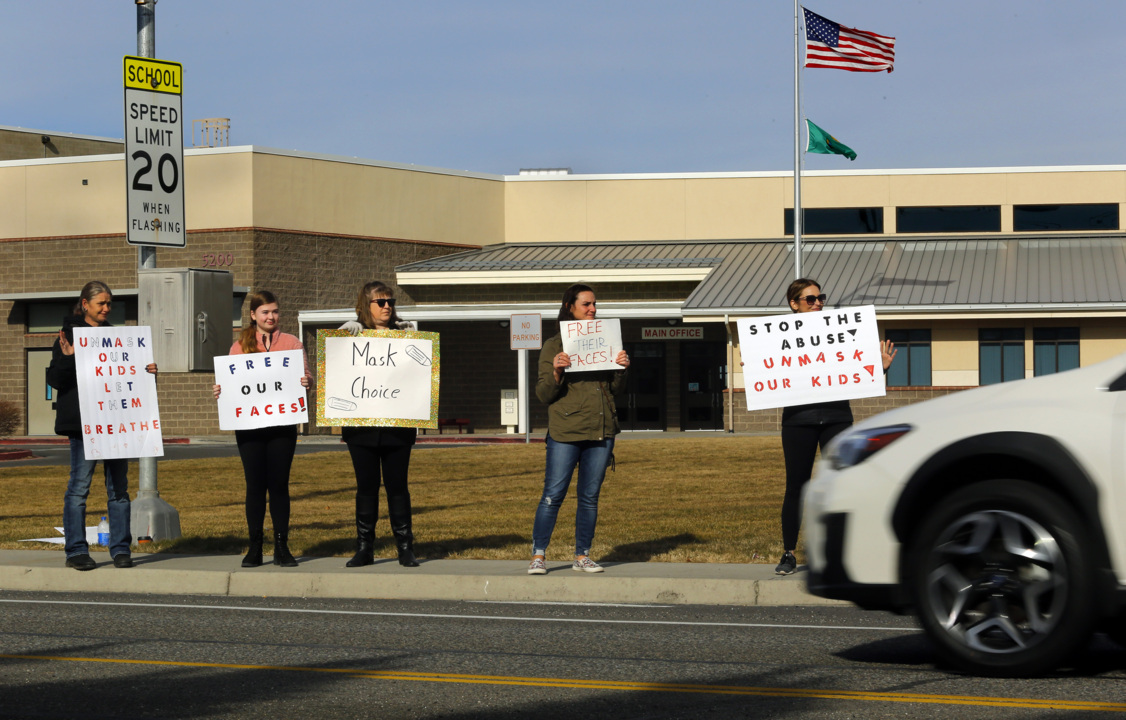 Enterprise Middle School parents supporting group of about 50 students ...