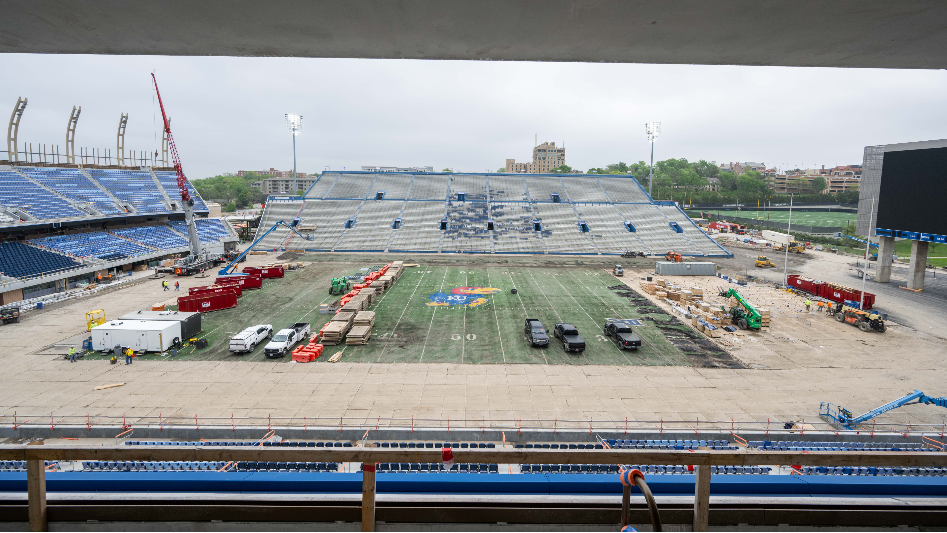 Tour of KU Memorial Stadium renovations | Kansas City Star