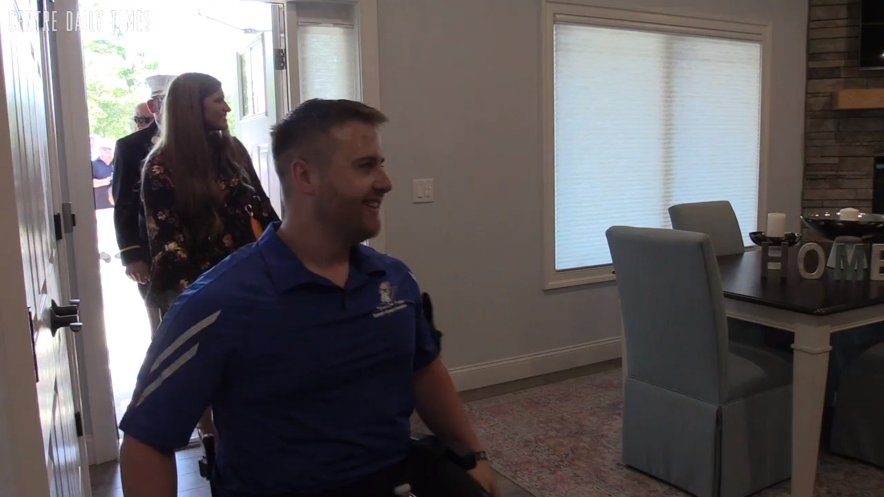 Local veteran Sgt. Adam Hartswick receives custom-built home from 9/11 ...