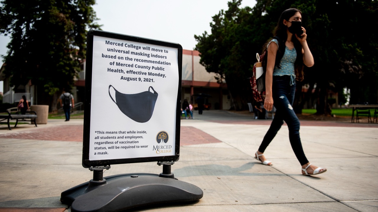 Students return to campus at Merced College | Merced Sun-Star
