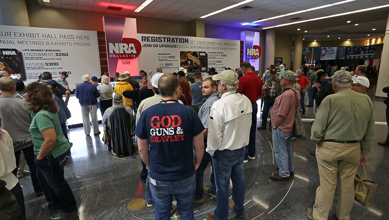NRA Meetings: No gun, no problem Friday during Trump Pence visit | The ...