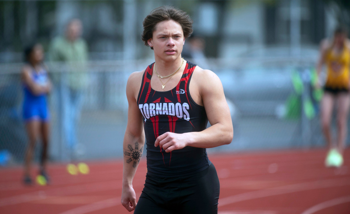 Yelm's Kyler Ronquillo recaps district long jump performance | Tacoma ...