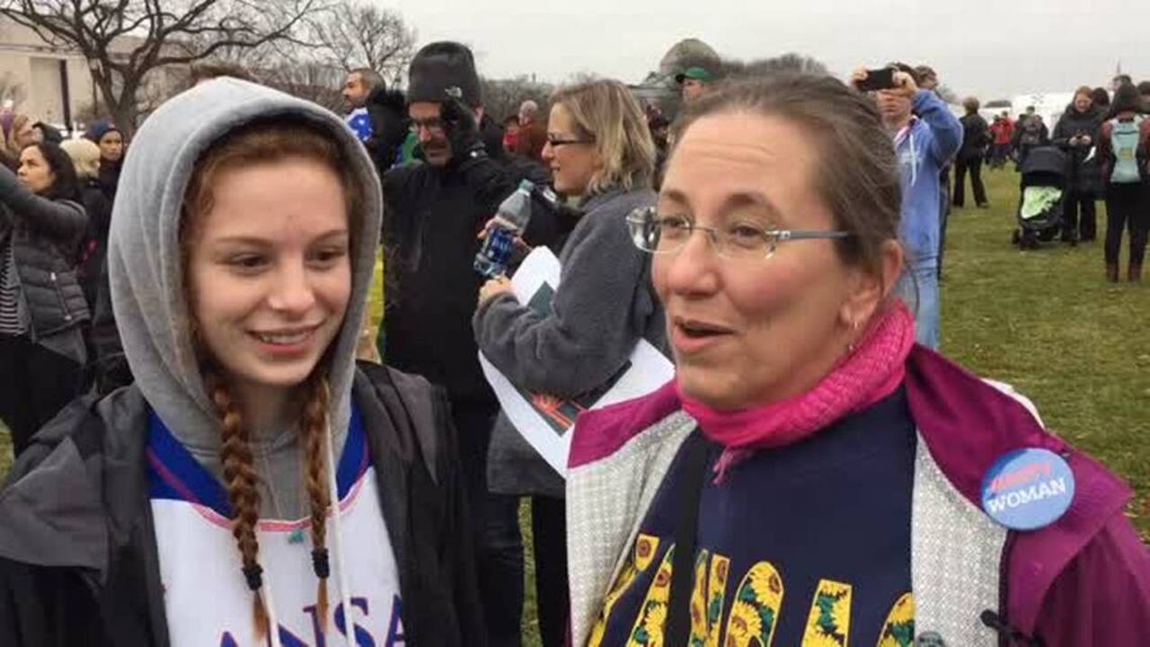 Native Kansans Protest Trump and Brownback | McClatchy Washington Bureau