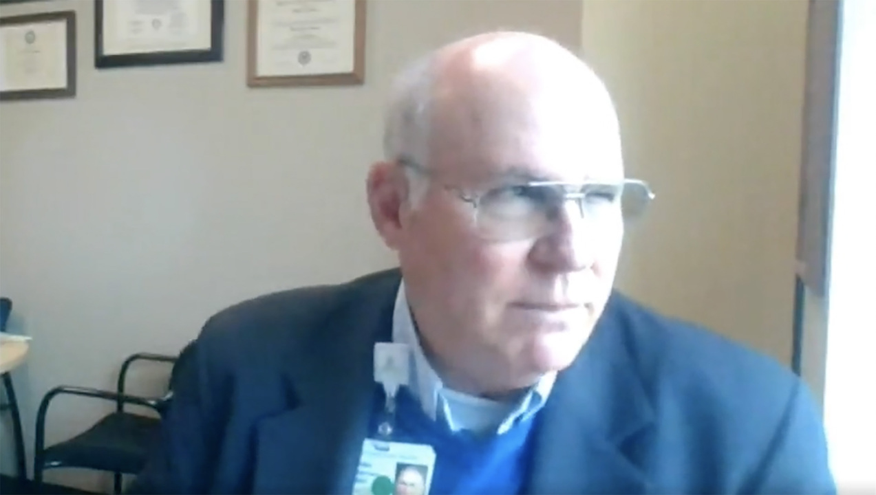 Dr. Michael Anderson, senior vice president and chief medical officer ...