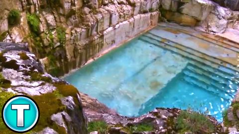 Backyard Quarry Pool - HideoutTV