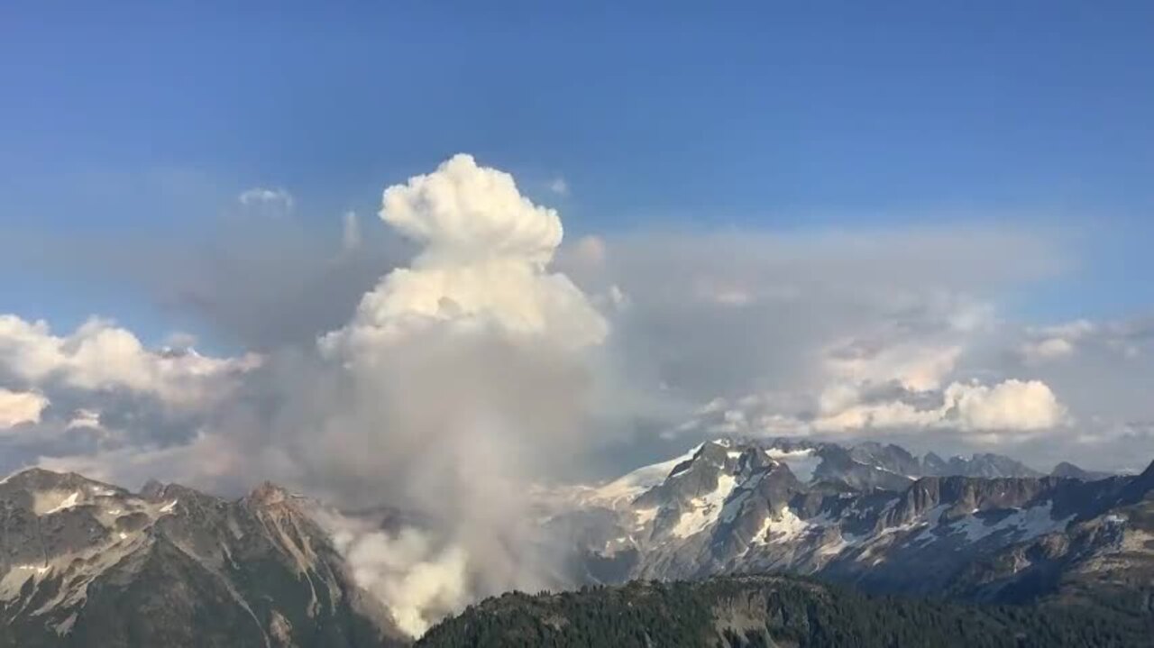 New video shows smoke from Whatcom’s Chilliwack Complex fire ...