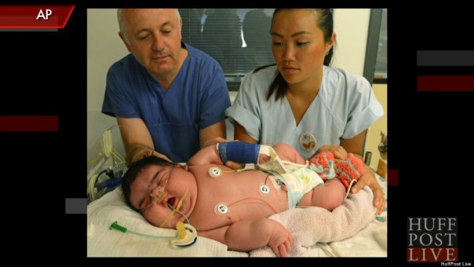 Baby Jasleen Is Germany's Heaviest Baby Born Vaginally | HuffPost Videos