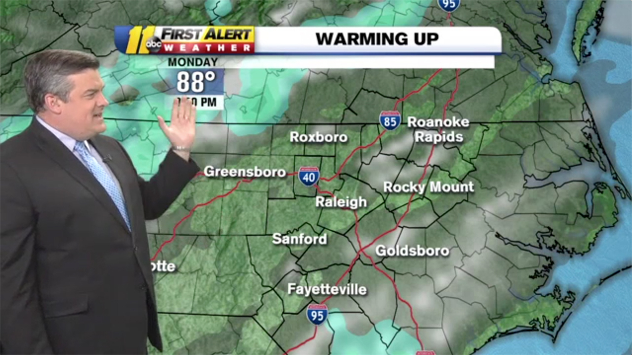 Raleigh weather: Temperatures reaching the 90s | Durham Herald Sun