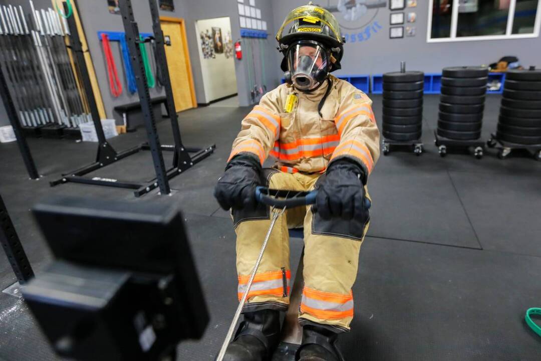 This Tri-City firefighter is climbing to the top... literally | Rock ...