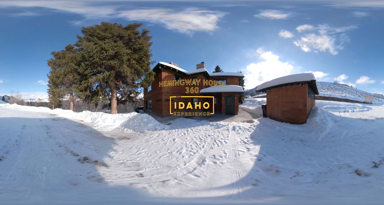 Walk through Hemingway's Ketchum home in a 360° Idaho Experience tour ...