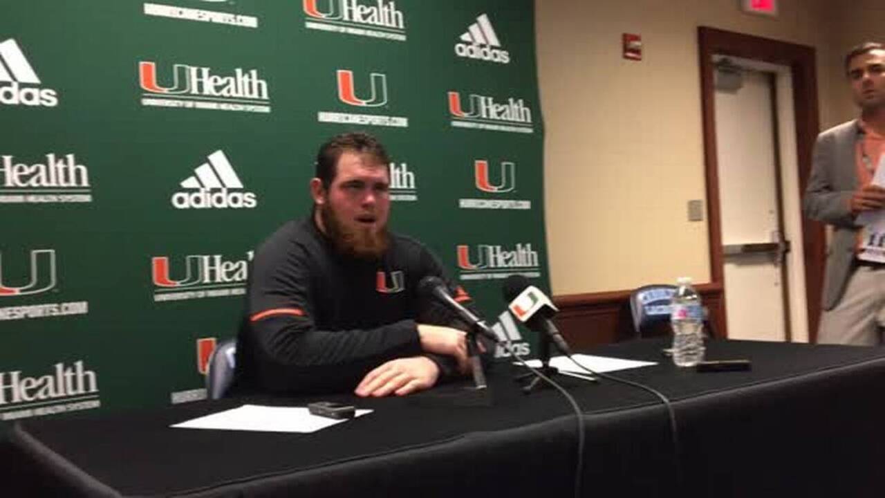 UM tackle Kc McDermott addresses media | McClatchy Washington Bureau