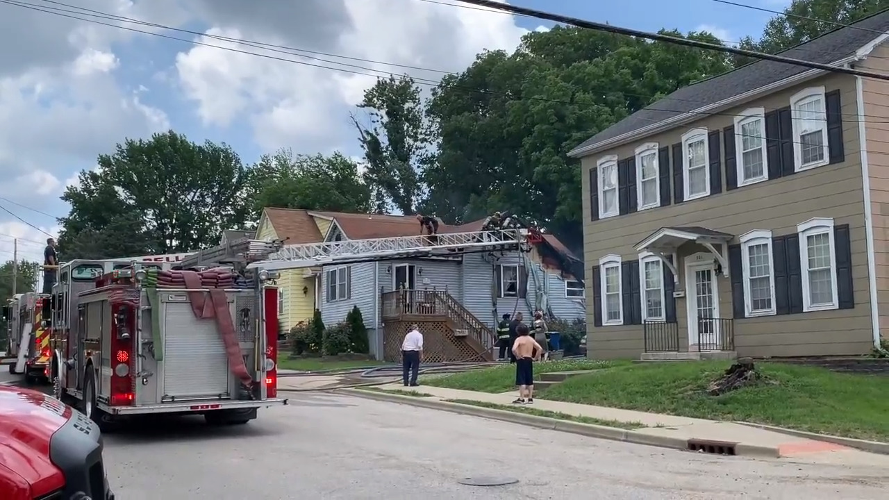 Belleville Firefighters rescue dog and cat from house fire | Belleville ...