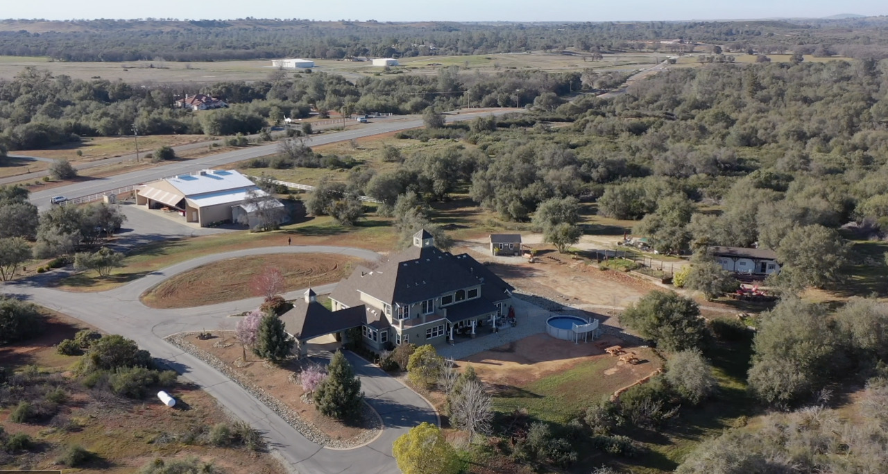 California home with private airplane runway access for sale ...