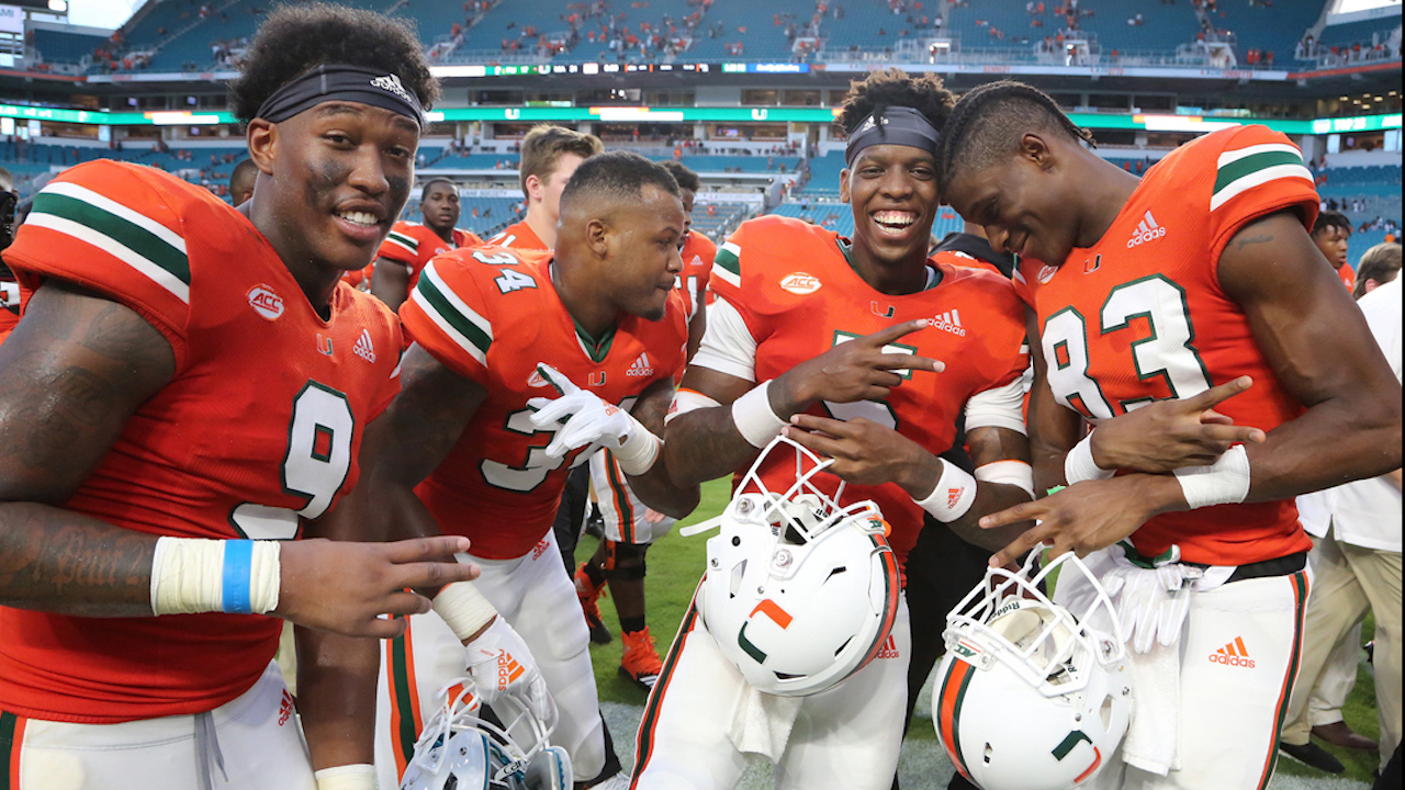 Miami Hurricanes quarterback N'Kosi Perry | Miami Herald