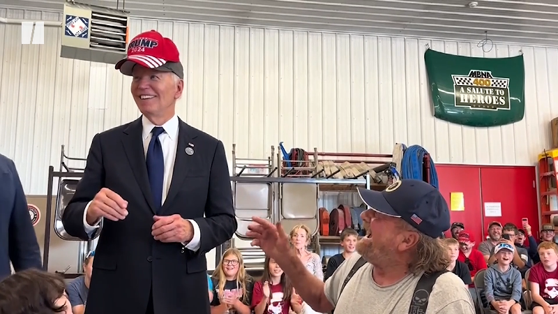 Biden Was Photographed Wearing A 'Trump 2024' Hat. Here's Why ...