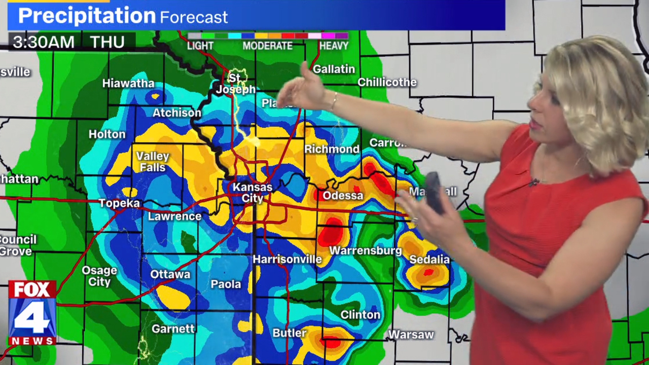 Severe thunderstorms possible Wednesday afternoon in Kansas City ...