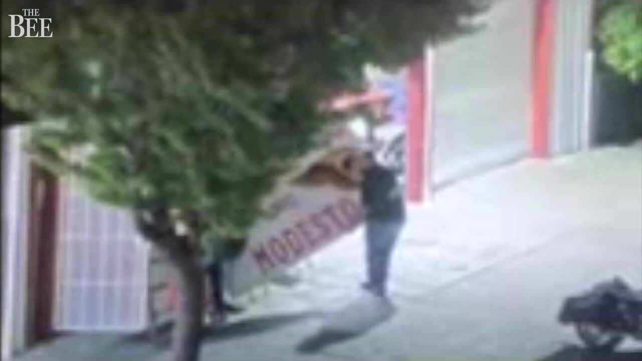 Modesto Hells Angels cub sign comes down after gun, drug charges ...