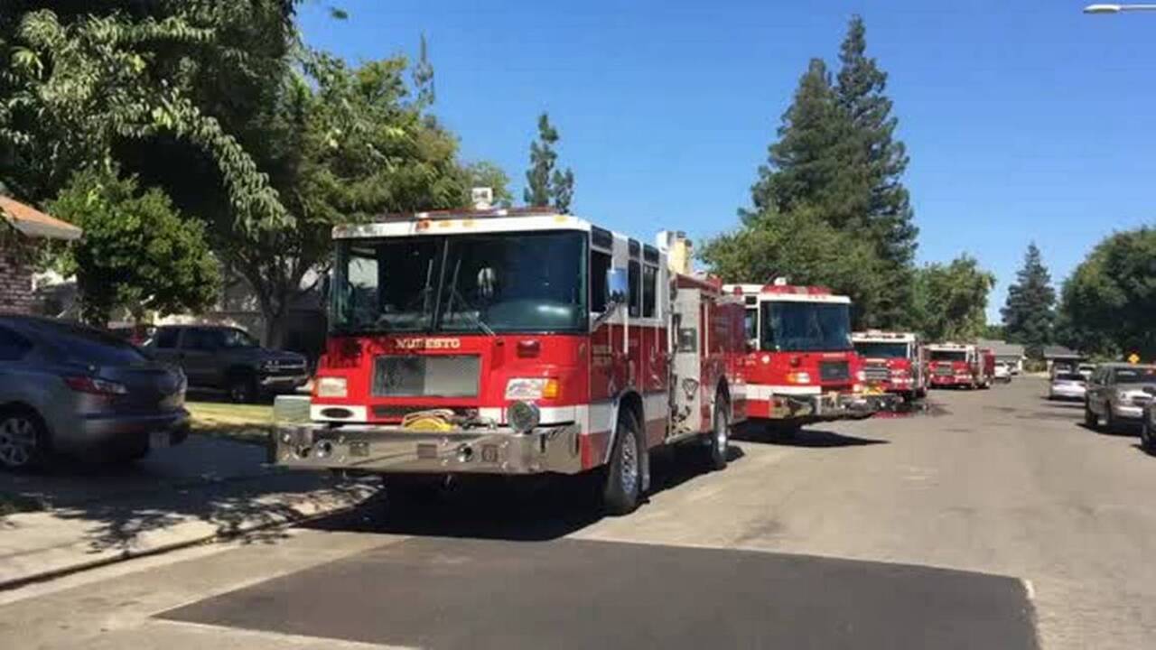 Attic Fire In Modesto | Belleville News-Democrat