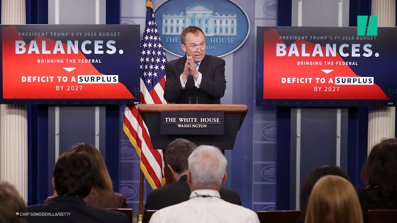 Trump’s Budget Guy Was A Famous Deficit Hawk, Until He Became Trump's ...