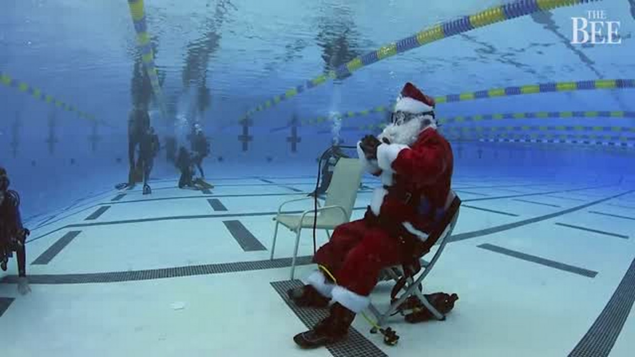 Underwater Santa | The State