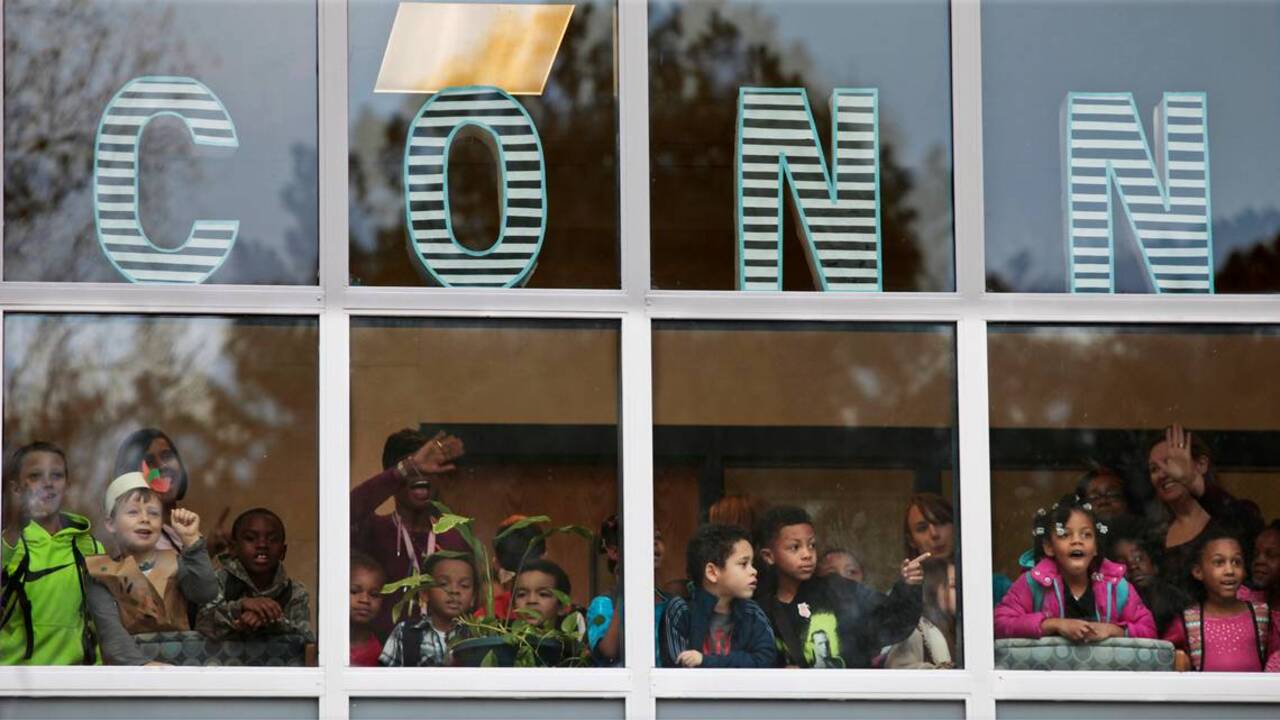 Conn Elementary principal camps on school roof | Raleigh News & Observer