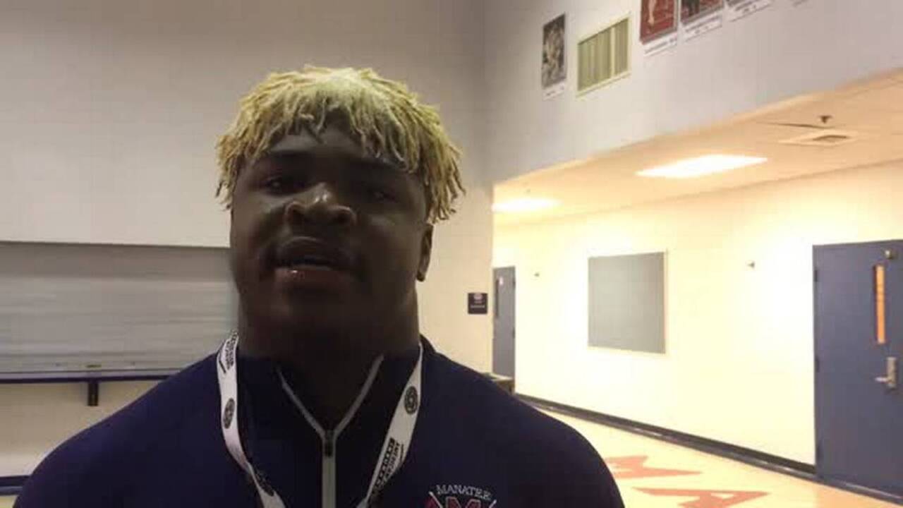 Manatee's Joshua Booker feels like a 'ghost' entering state wrestling ...