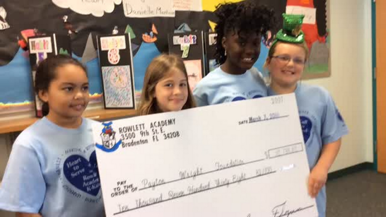 Rowlett Academy raises money for children with brain cancer | Bradenton ...